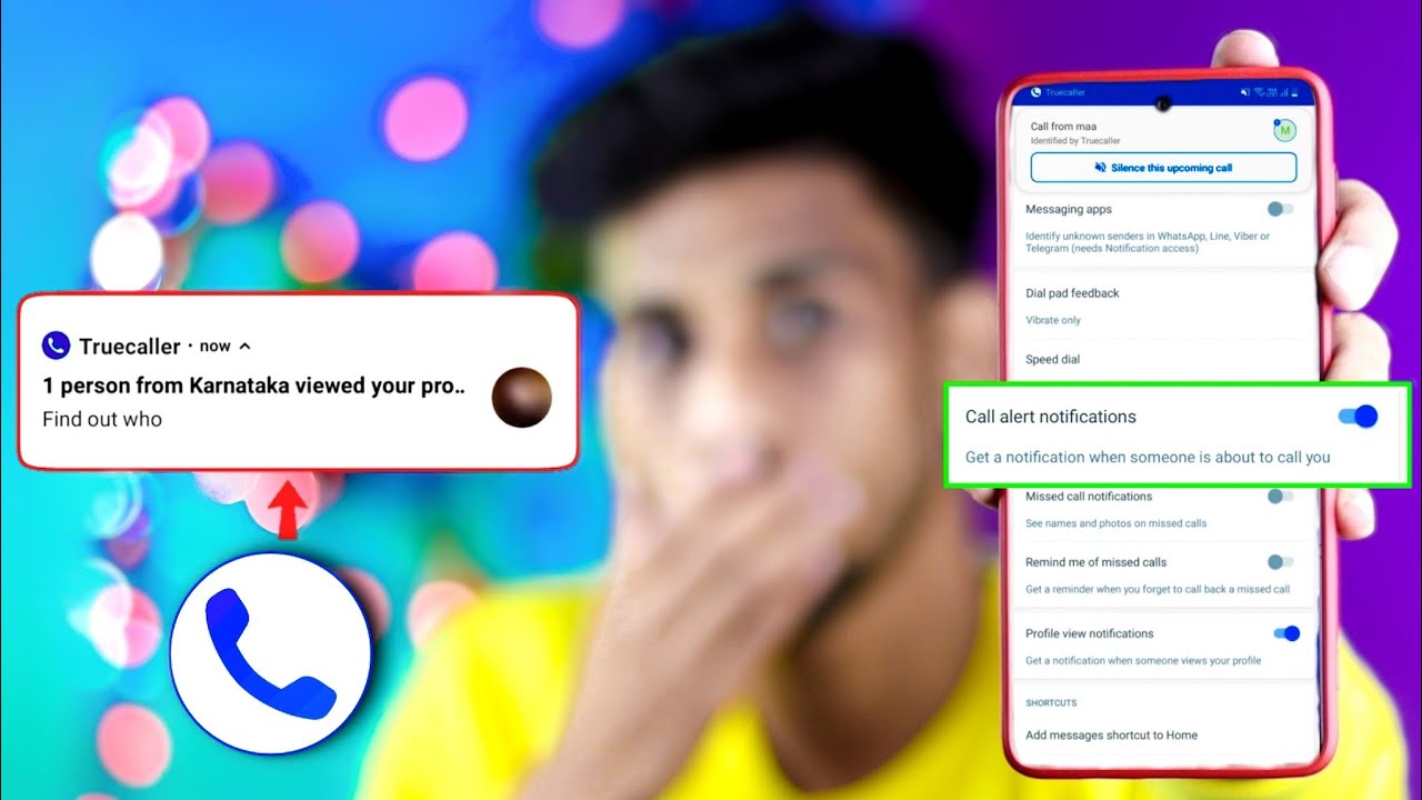 Top 3 Amazing Truecaller Settings 2022 | Truecaller Profile View | Call ...