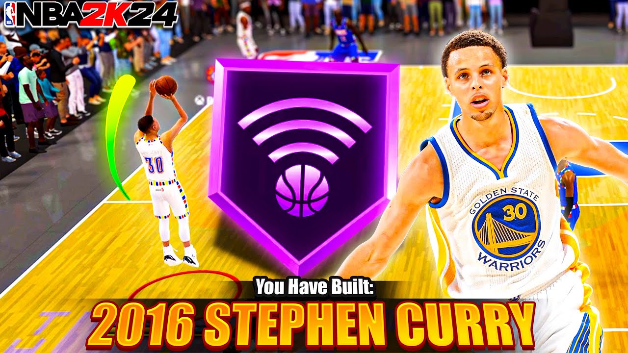 2016 MVP Stephen Curry Build can MAKE EVERY SHOT on NBA 2K24 - YouTube