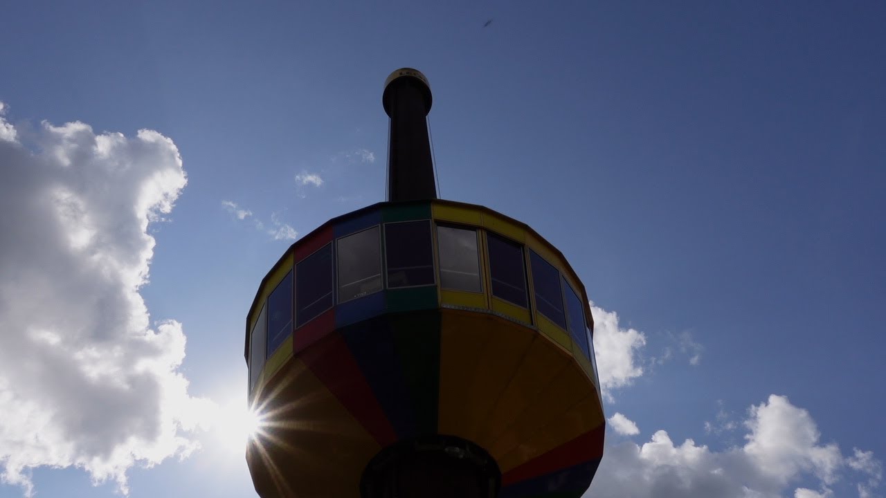 Observation Tower POV At Legoland Billund - YouTube