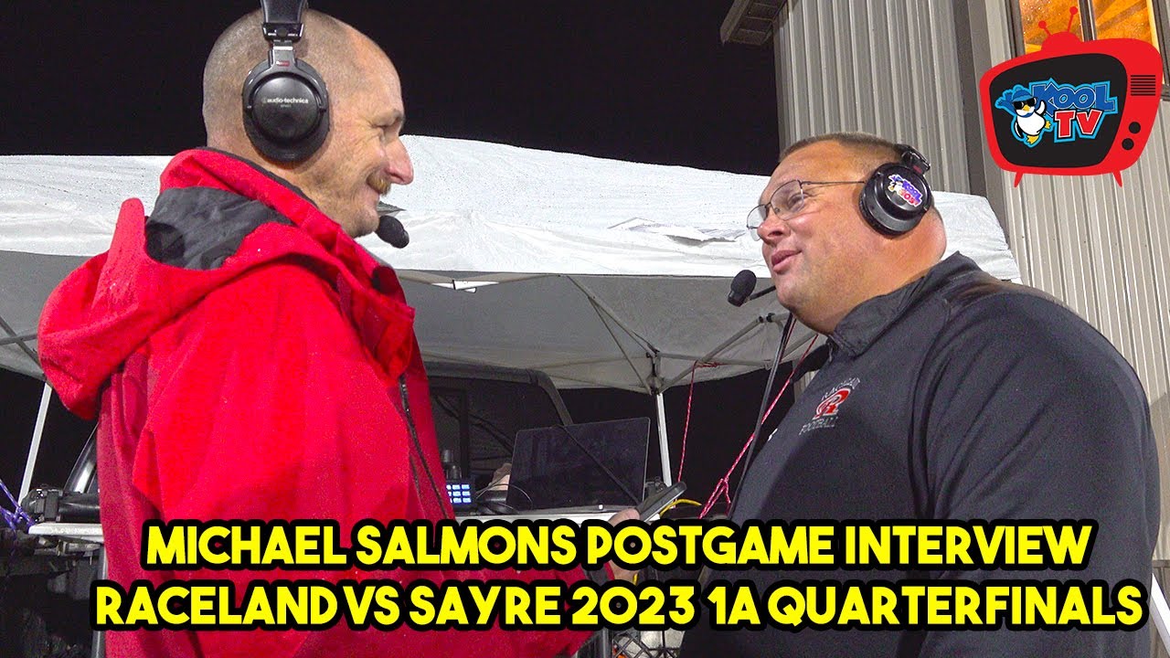 Michael Salmons Postgame Interview Raceland vs Sayre 2023 1A ...