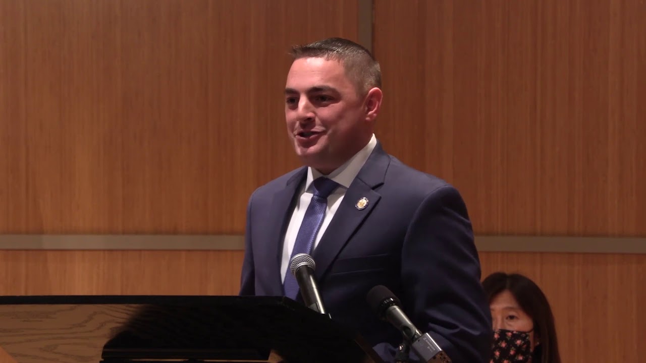 Senator Mike Martucci's Acceptance Speech - Goshen Swearing In Ceremony ...