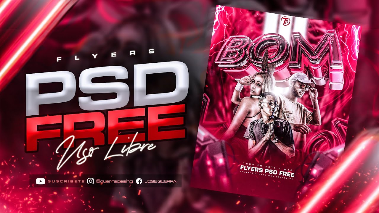 Party Flyer Event Design (Photoshop Tutorial) Descarga PSD Editable ...