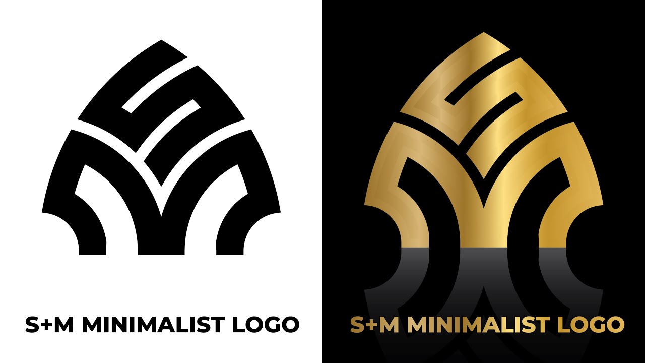 Creating SM Logo Using Illustrator | Graphics Studio | Tutorial | Adobe ...