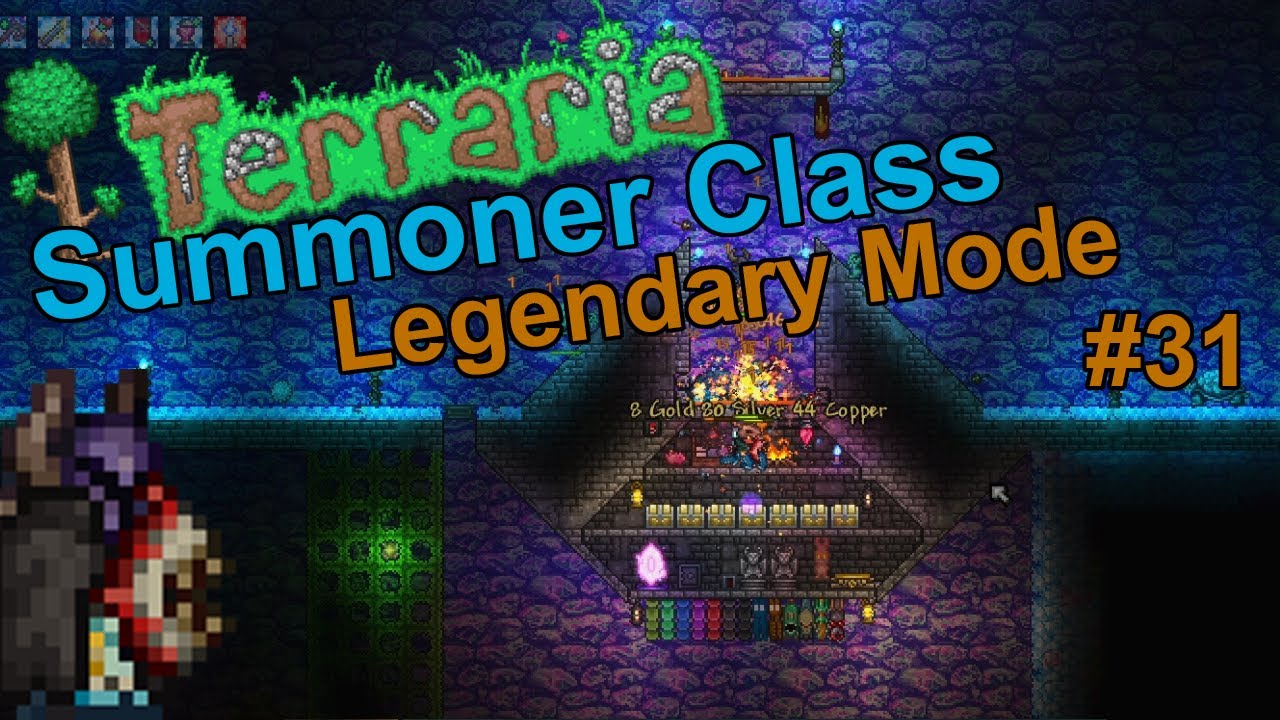 Terraria Summoner Class Longplay: Ulepszenia farmy! #31 - YouTube