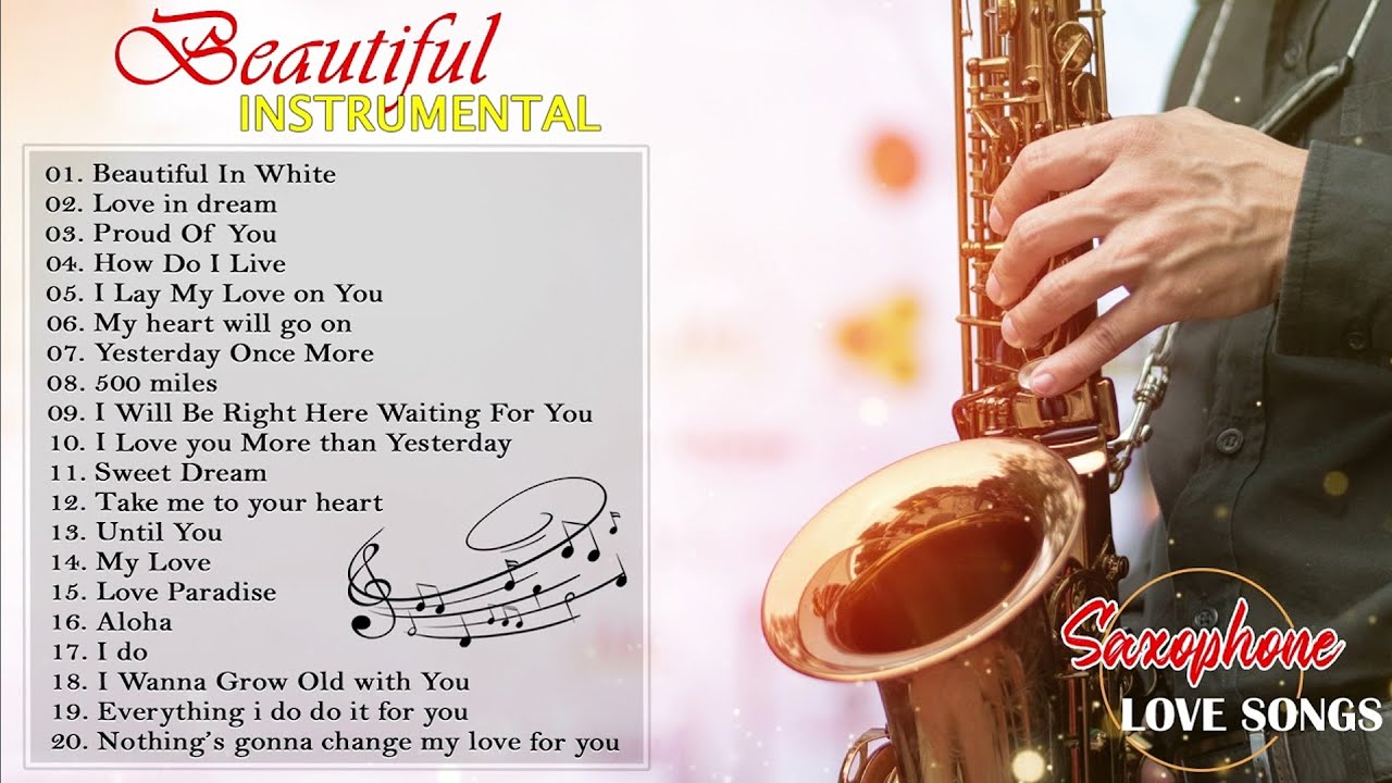 BEAUTIFUL INSTRUMENTAL: Best Relaxing Saxophone Songs Ever - Romantic ...
