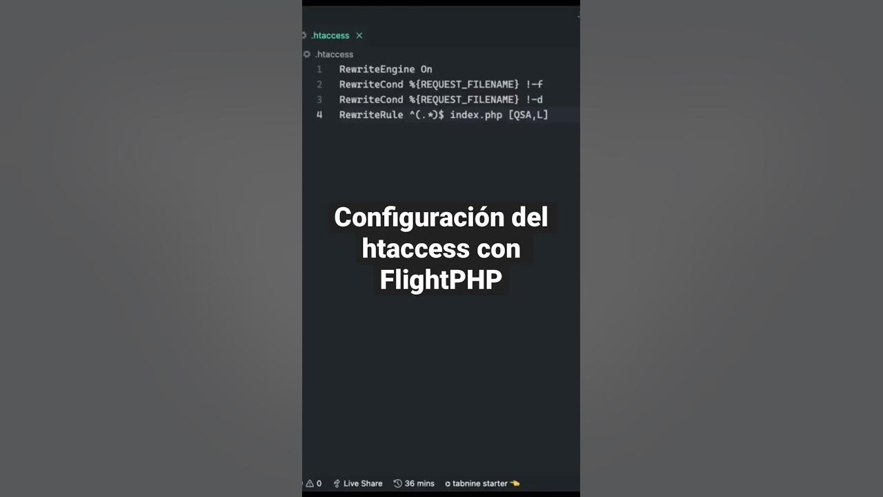 Htaccess Php Phpscripts Phpframework Framework Phptutorials Youtube 5159
