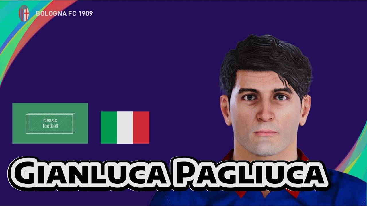Gianluca Pagliuca - PES Clasico (Face, Body& Stats) - YouTube