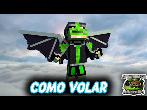 COMO VOLAR CON ELYTRAS EN MINECRAFT - APRENDIENDO MINECRAFT #54 - YouTube