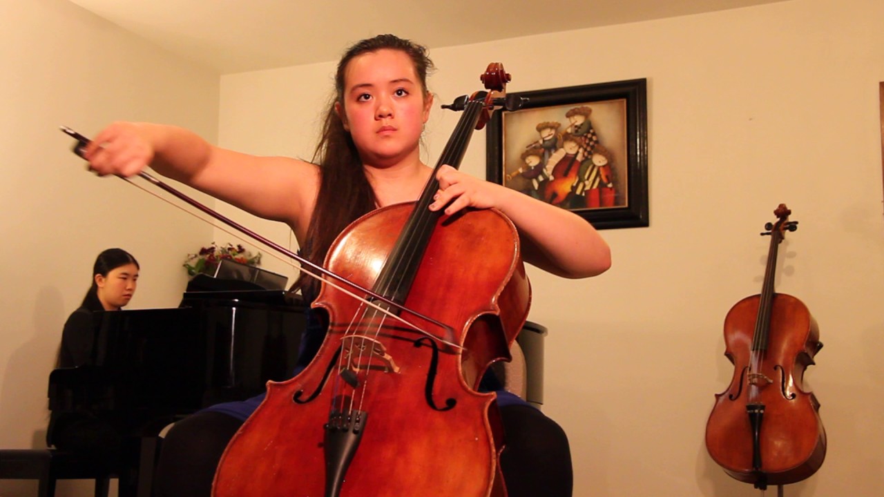 Angela Blodgett ( High school student) Cello Concerto in E Minor I By ...