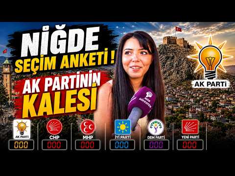Niğde Seçim Anketi | AK PARTİ'nin Kalesi