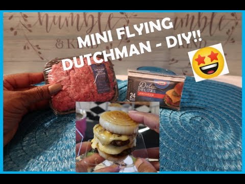 Flying Dutchman Mini Burger- DIY| Tik Tok Trend| In and Out DIY - YouTube