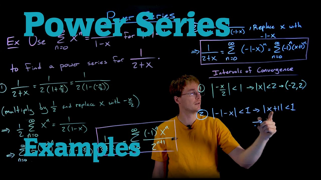 Power Series Examples - YouTube