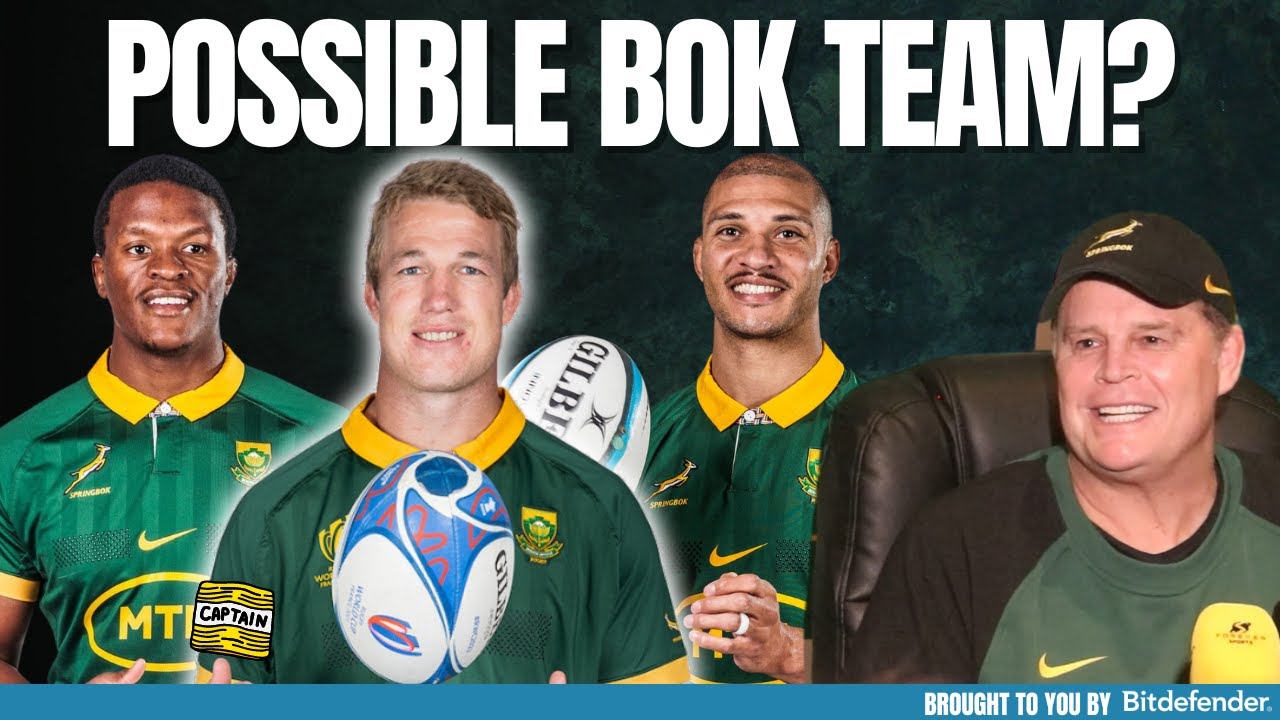 RASSIE TO RELEASE THE ROOKIES? | Springbok Possible Team vs Wales - YouTube