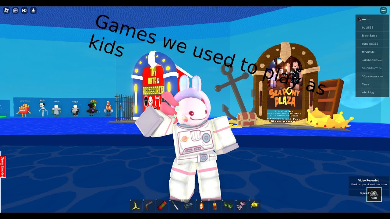 Games we used to play as kids (Roblox Edition) - YouTube