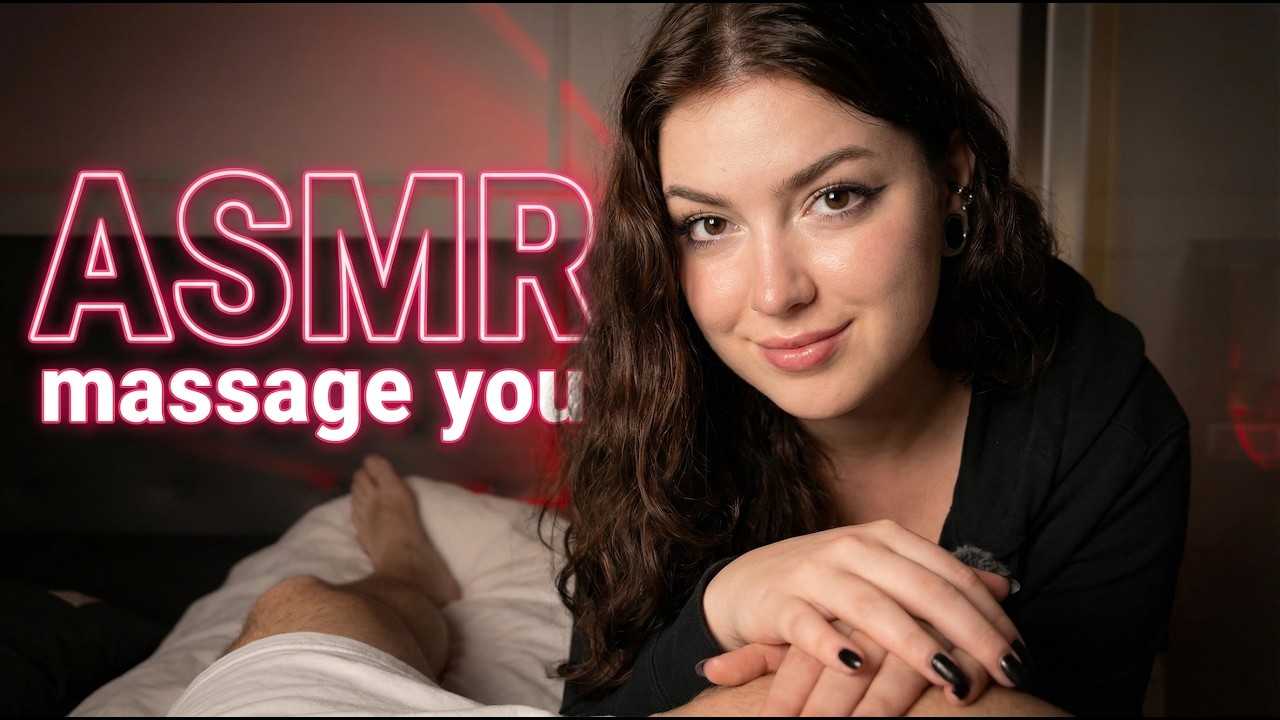 ASMR Lower Body Massage | Iva Berg gives you a foot massage - YouTube