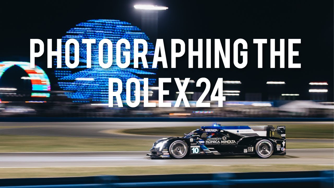 Photographing the ROLEX 24 at Daytona with a first timer! 4K Vlog - YouTube