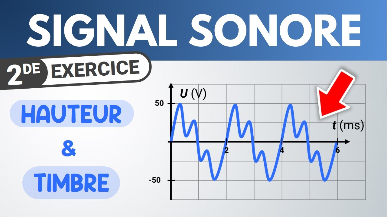 Signal sonore (son) : hauteur et timbre | Seconde | Physique - YouTube