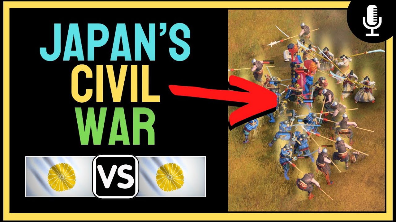 Japanese CIVIL WAR - YouTube