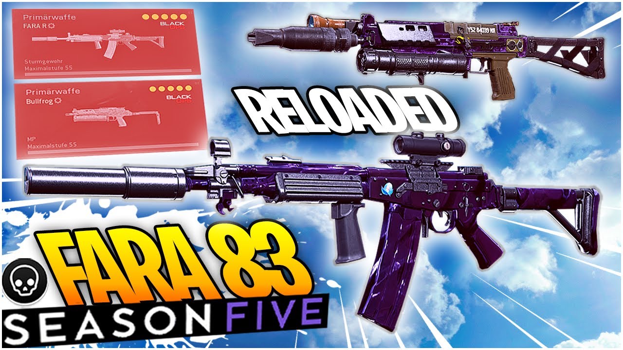 FARA 83 & BULLFROG Loadout in Season 5 🔥 beste Klasse + die besten ...