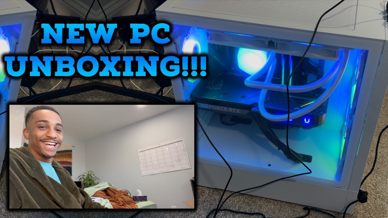 Unboxing My New PC | Full Setup & First Look - YouTube