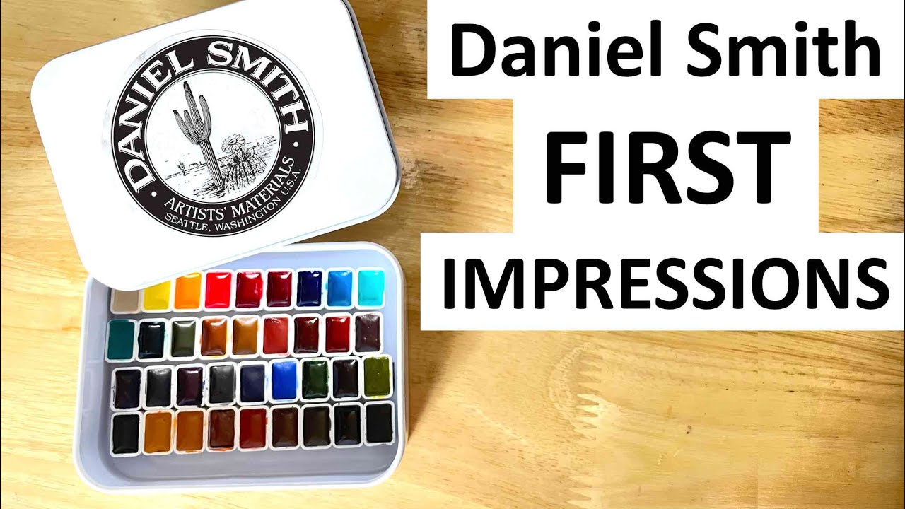 Daniel Smith Watercolors - First Impressions - YouTube