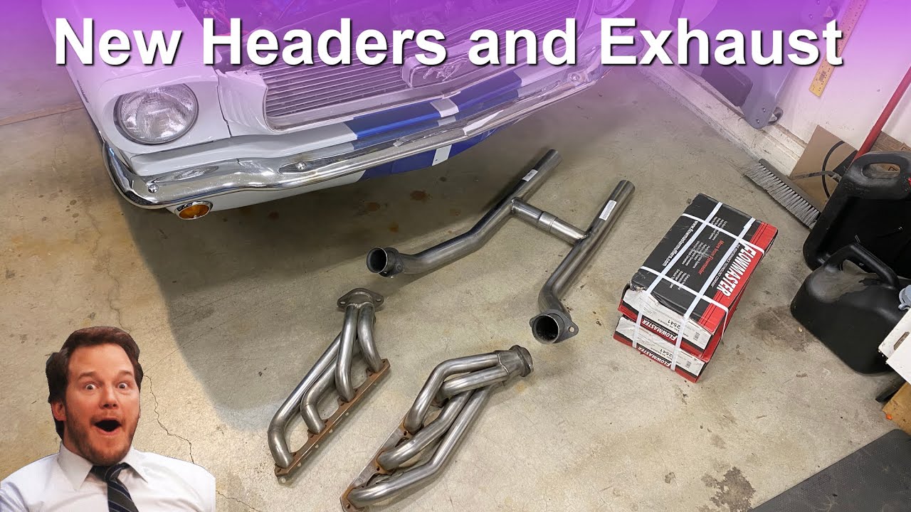Installing New Headers and Exhaust - YouTube