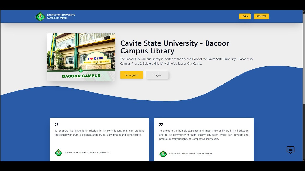 Cavite State University Bacoor Campus Library - YouTube