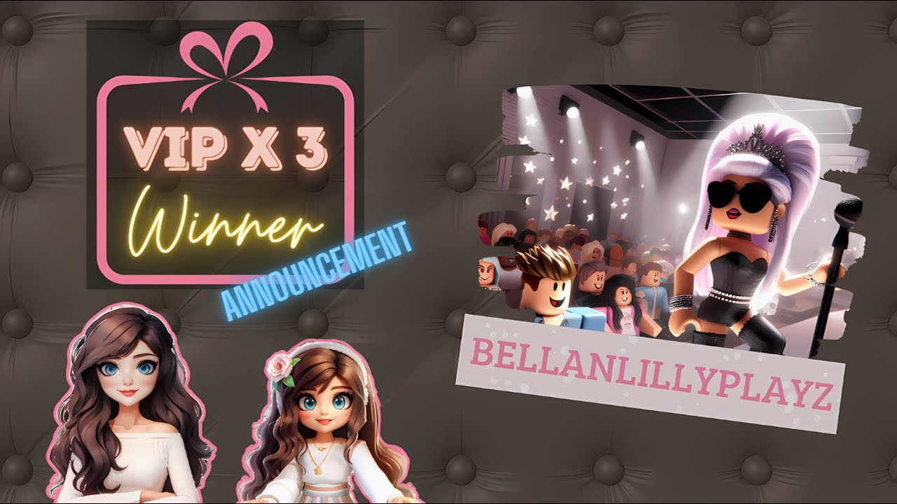 Are YOU One of the Winners? ~ 3 Permanent VIPs ♡ ~ Dress to Impress ...