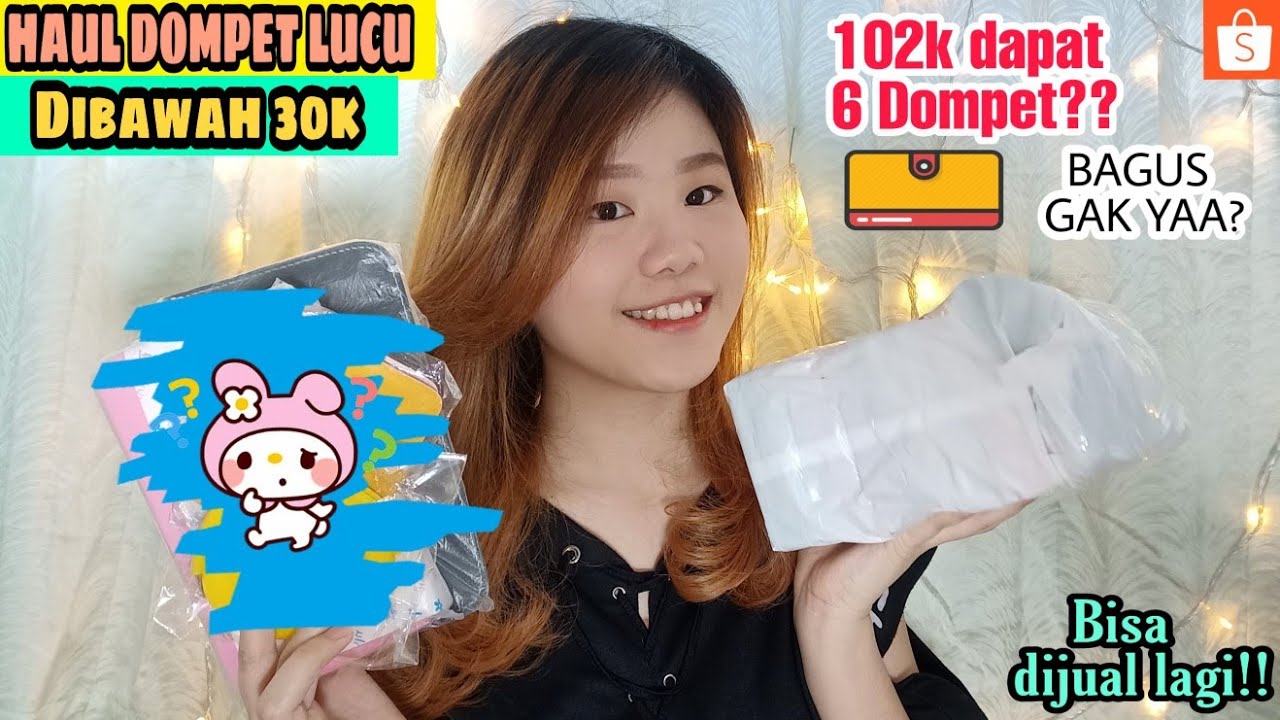 HAUL DOMPET DI BAWAH 30K || HAUL SHOPEE - YouTube