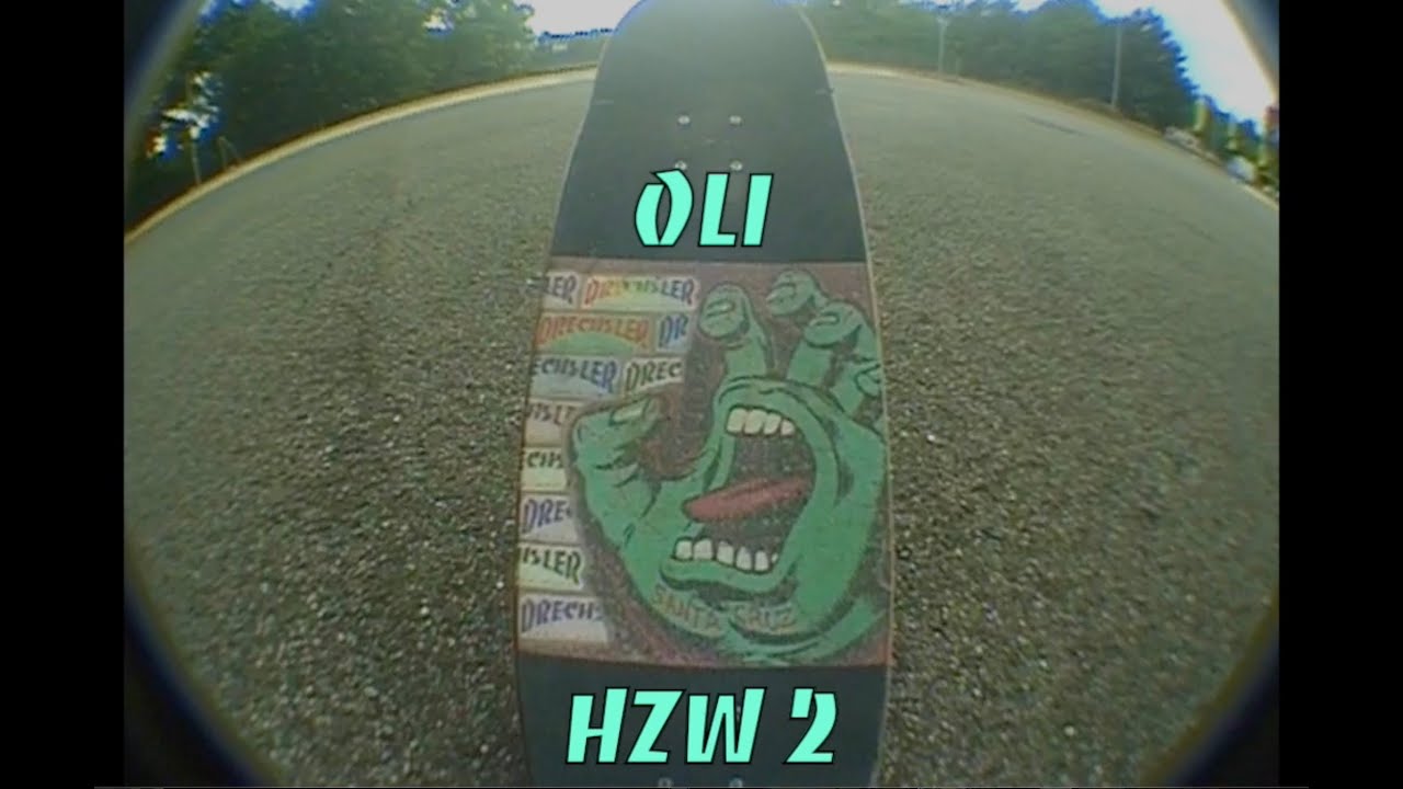 Oli: knee rehab skate & 25 year old HZW 2 stuff - YouTube