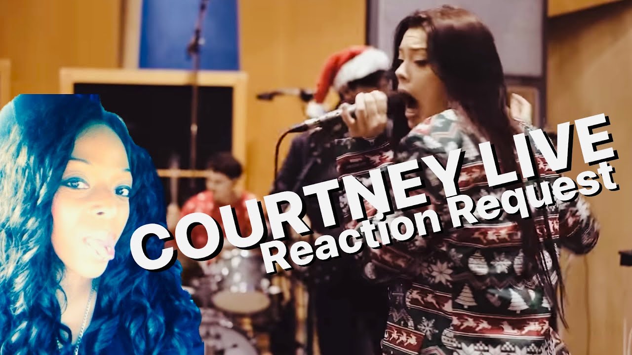 COURTNEY HADWIN - CHRISTMAS ROCKS (Live @ Metropolis Studio) REACTION ...