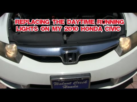 How to Replace your Daytime Running Lights - YouTube