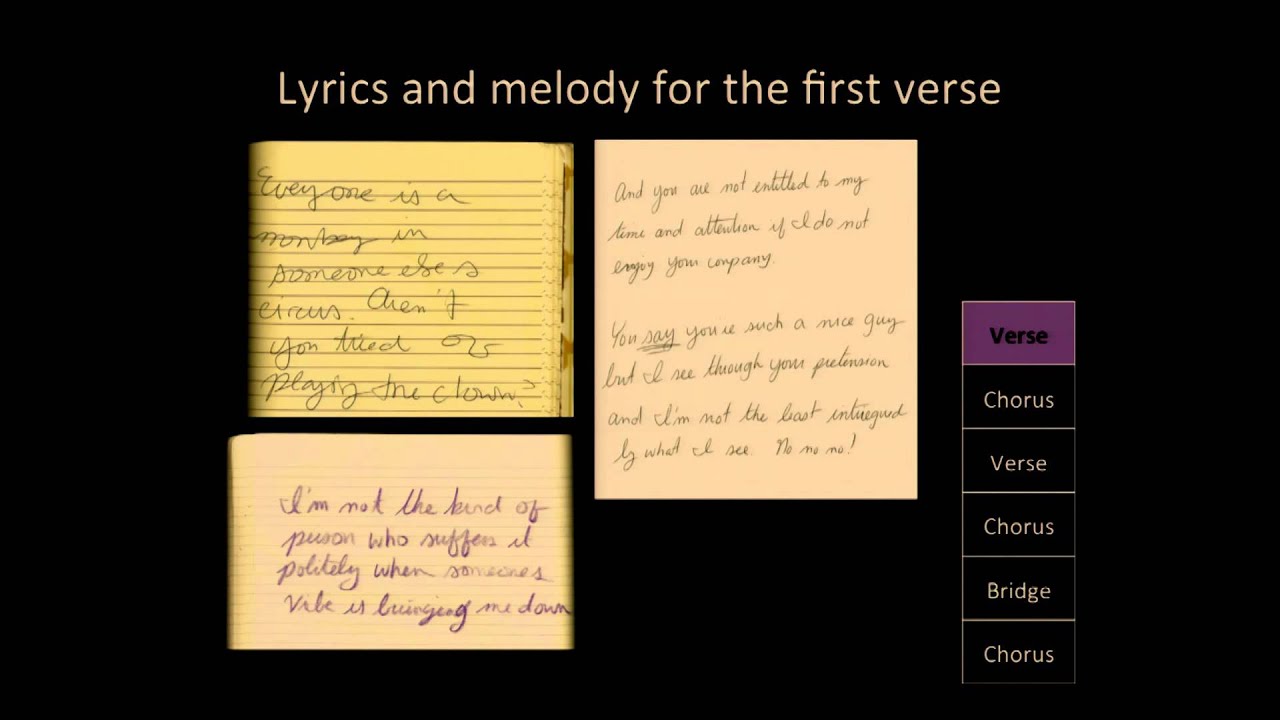 How to Write a Song - Tae Phoenix - YouTube