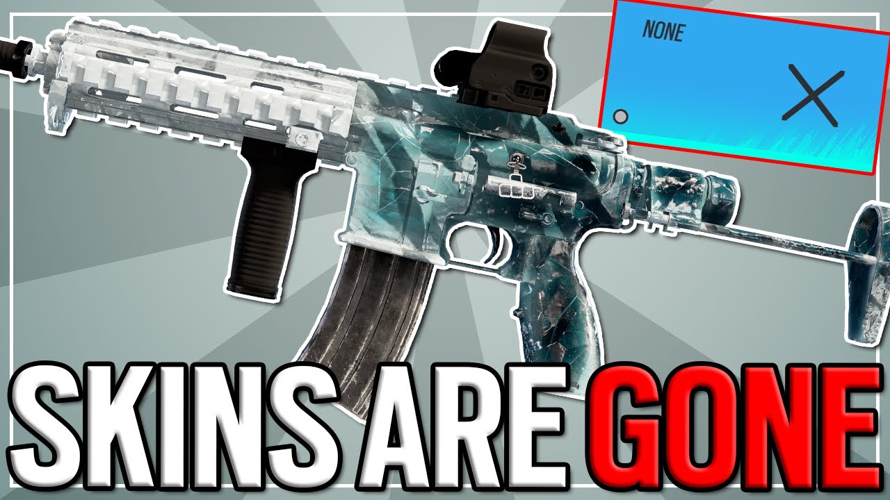 Siege Is TAKING YOUR SKINS AWAY - YouTube