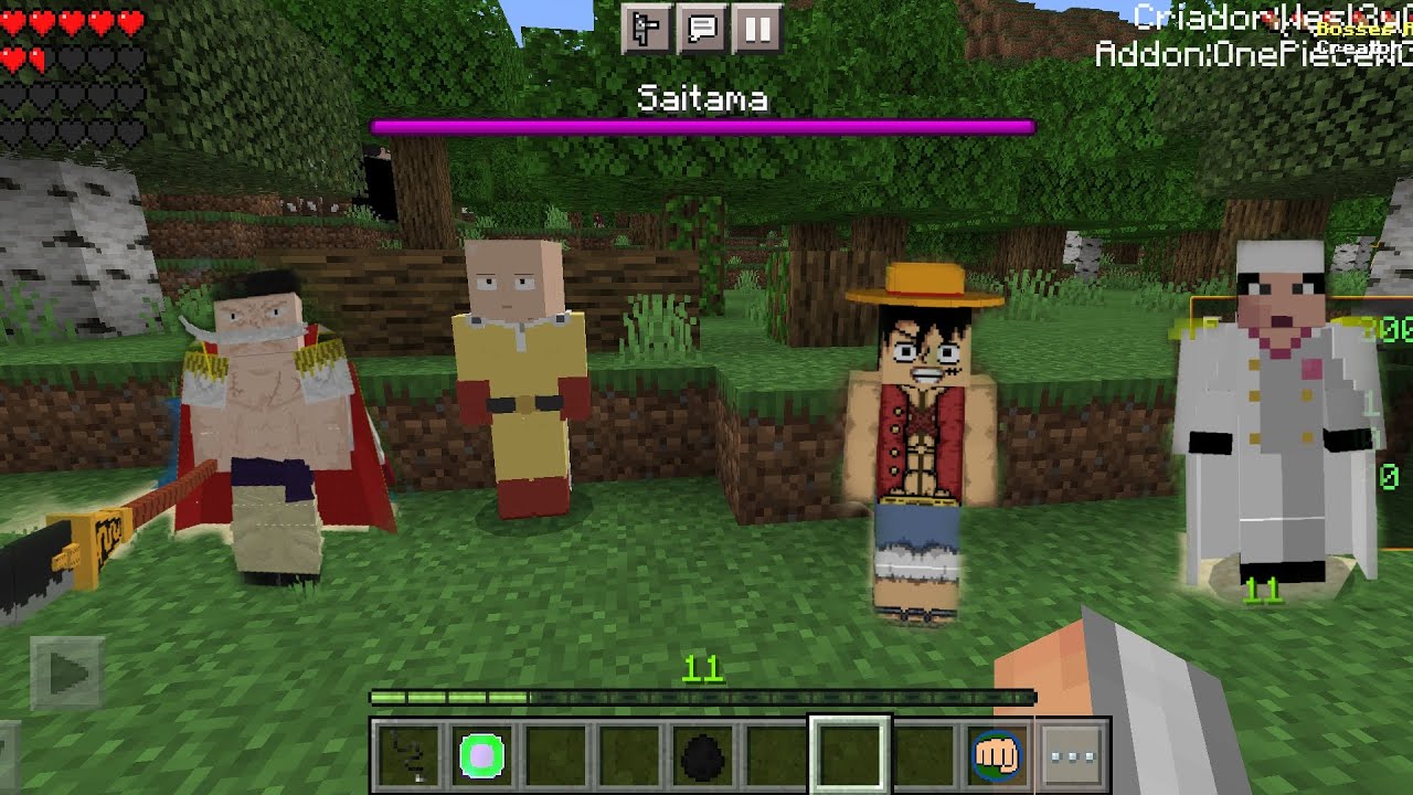 Ren thấy Ngài Saitama đấm luffy với Akainu với ngài và Râu Trắng trong ...