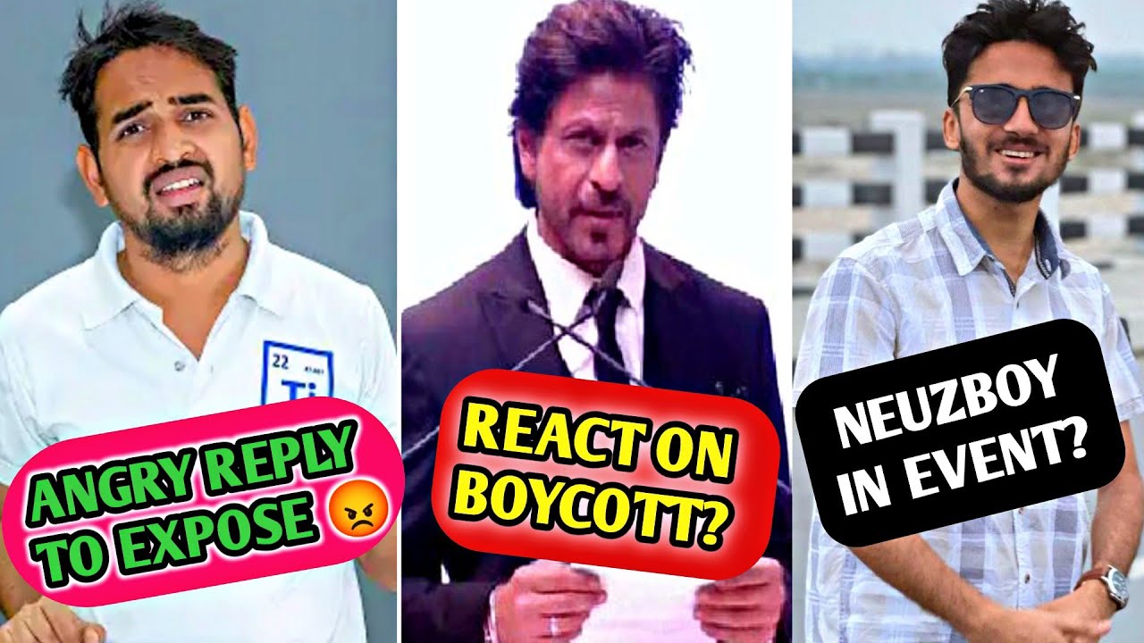 Mr Indian Hacker Reply To Expose Video 😡 Neuzboy In Manoj Dey Event? Srk React On Boycott ...
