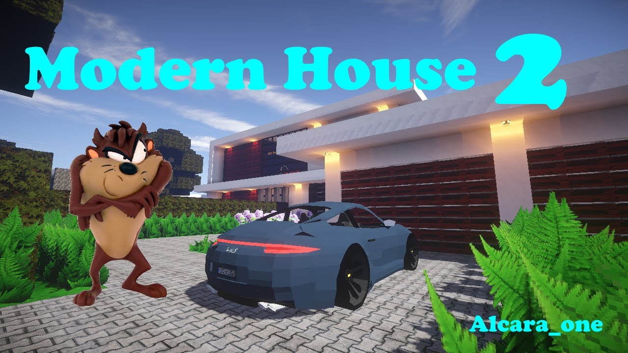 [Minecraft 1.7.10] 🏡Modern House🏡 #2 - YouTube