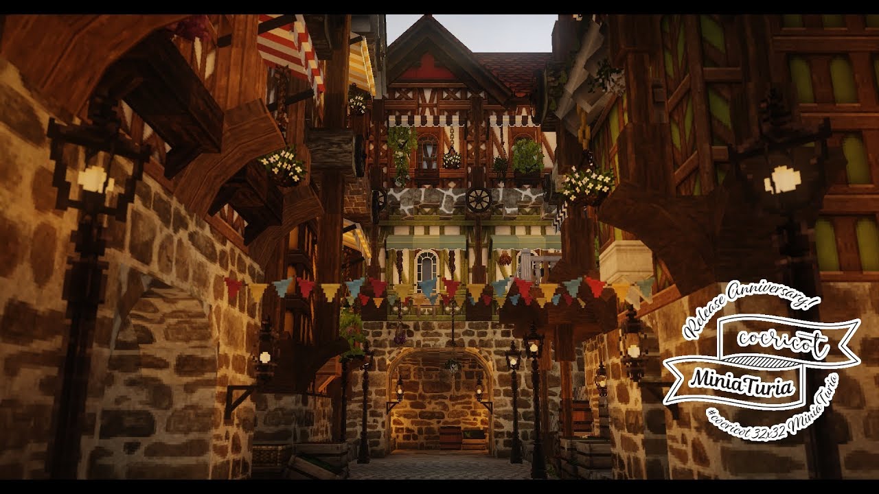 [Minecraft Timelapse]cocricot Mod 絢爛な住家達 - YouTube