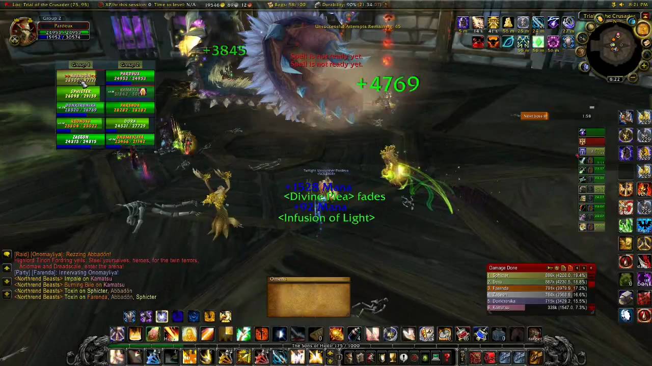 Northrend Beasts 10 man Heroic ToC - YouTube