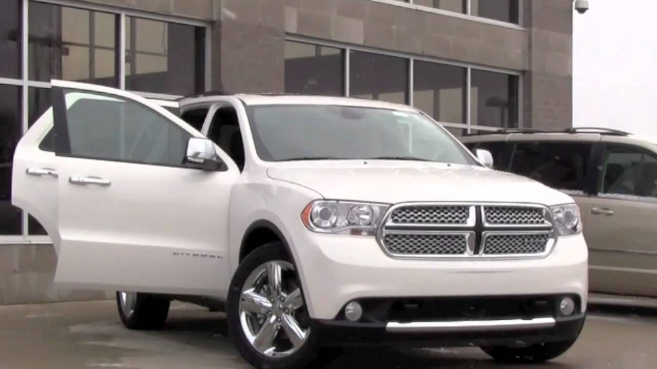 2011 Dodge Durango Citadel LOADED!! EXCLUSIVE! - YouTube