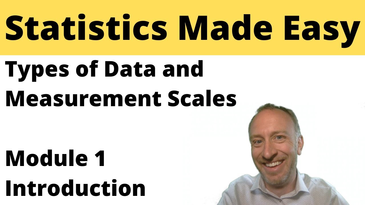 Statistics - Module 1 - Types of Data - YouTube