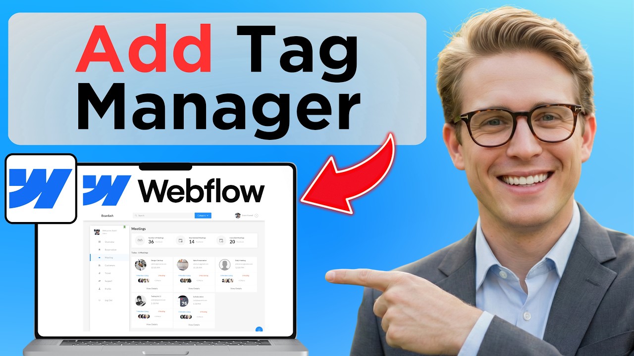 How To Add Google Tag Manager to Webflow (Easy Guide) - YouTube