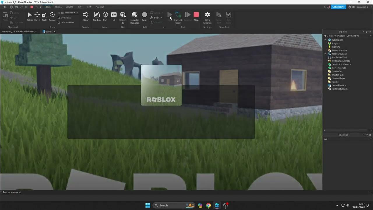 Roblox Studio Shift To Sprint With Animation - YouTube