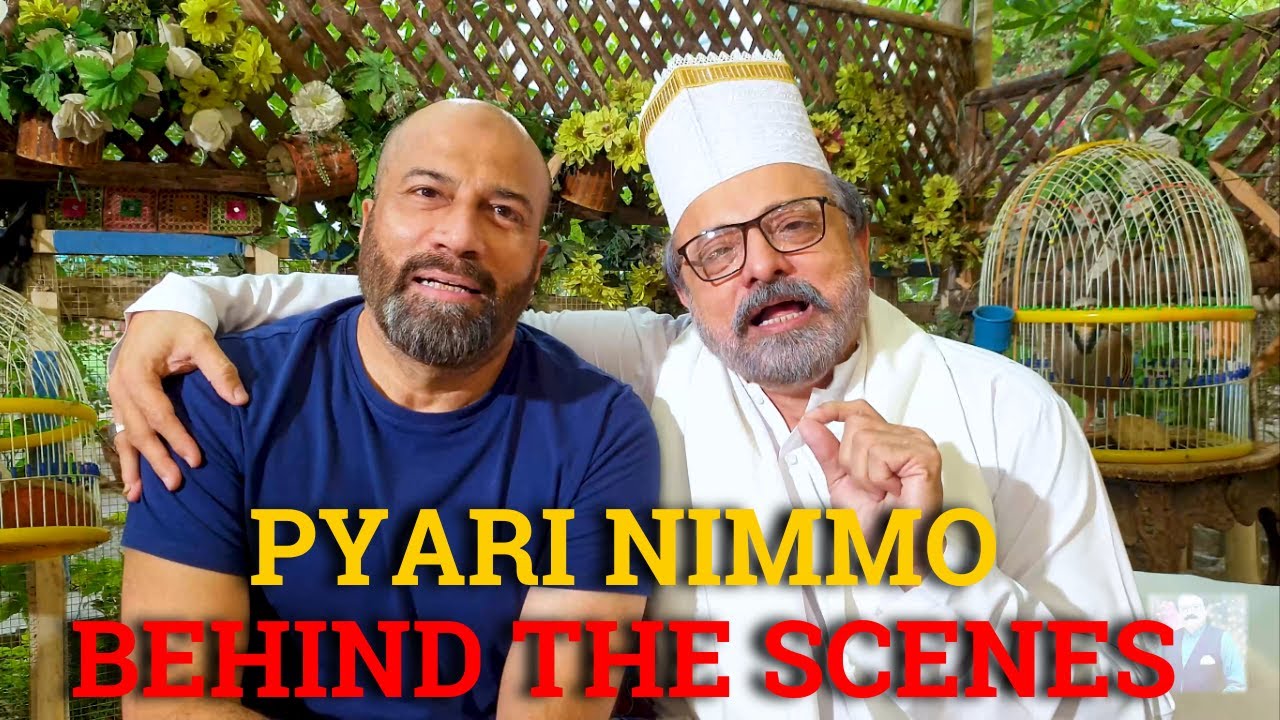 Behind the Scenes "Pyari Nimmo" Set with Syed Mohsin Raza Gillani ...