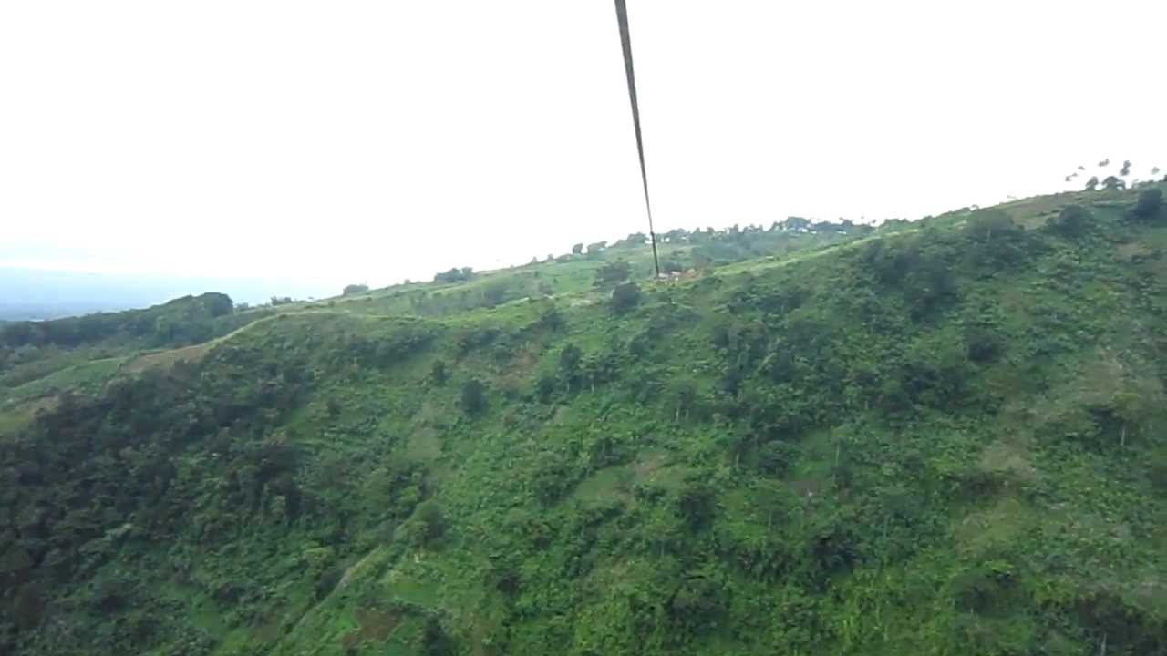 Longest And Highest Zipline in Asia,Philippines - YouTube