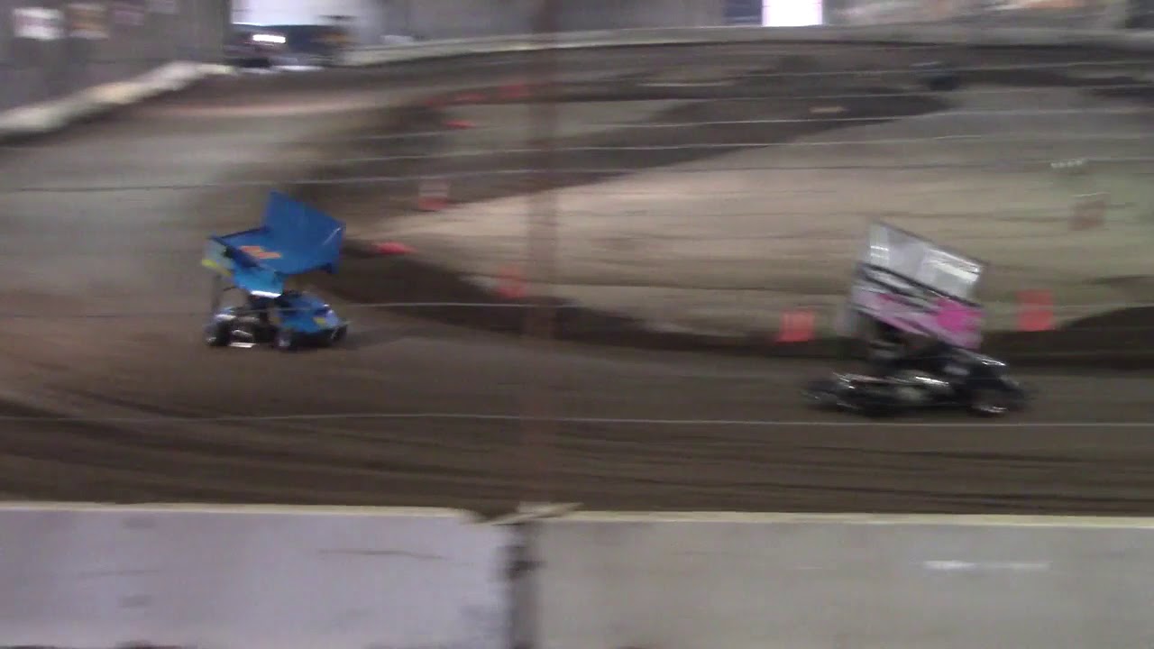 Salem Indoor Speedway - 125cc A Main Event (Chris Siwek) - Oct. 27 ...