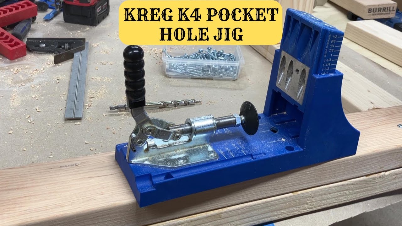 Kreg K4 Pockethole Jig Set- Up and Use - YouTube