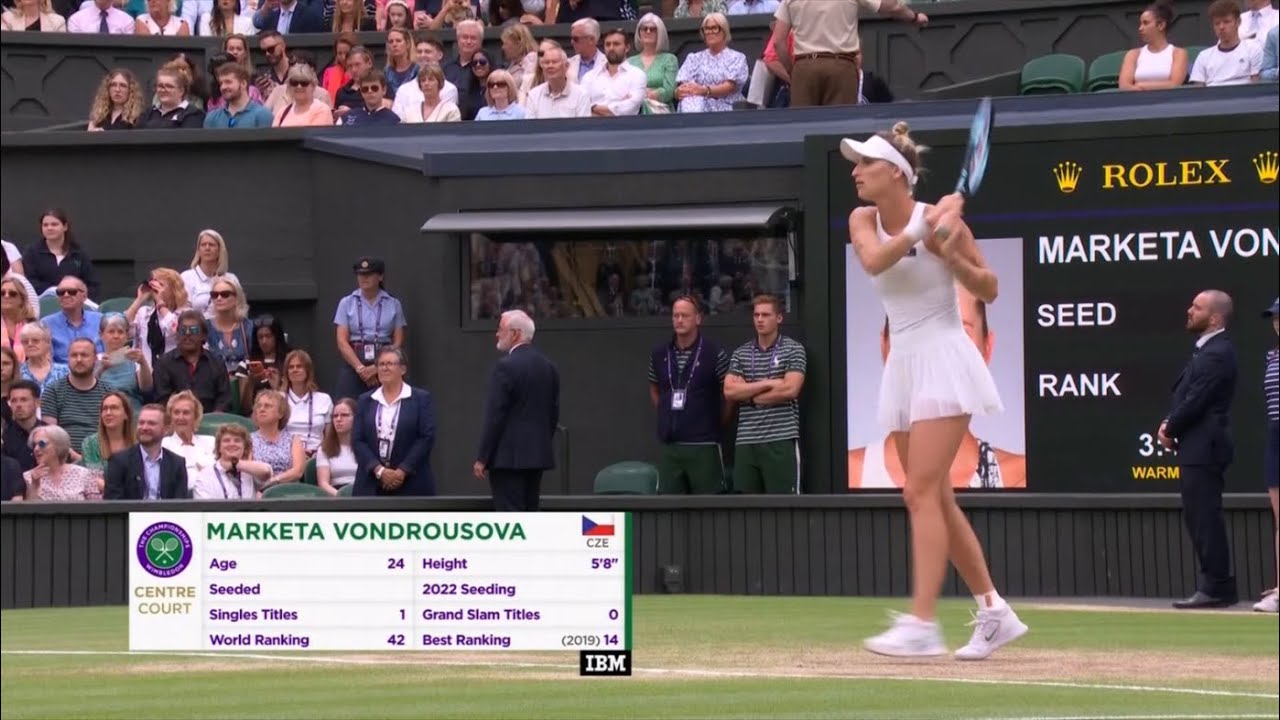 Wimbledon 2023 | Marketa Vondrousova vs Ons Jabeur | Ladies' Singles ... Wimbledon 2023 | Marketa Vondrousova vs Ons Jabeur | Ladies' Singles ...