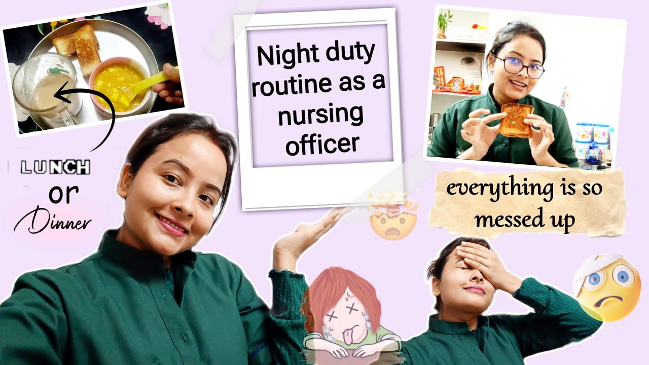 Night duty routine as a nursing officer || #nursingofficer #aiims # ...