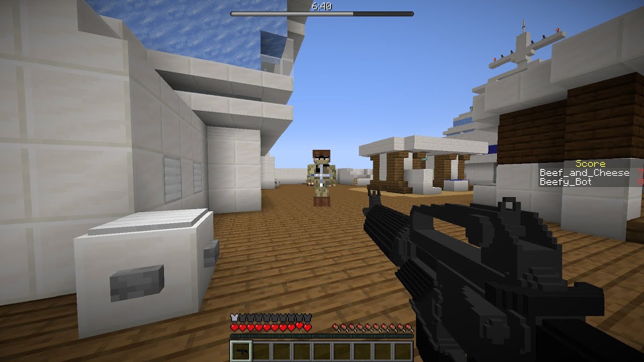 COD In Minecraft - YouTube